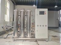 China SS Material 1000LPH Double Stage RO Water System with UV Disinfection and 99% Desalination for sale