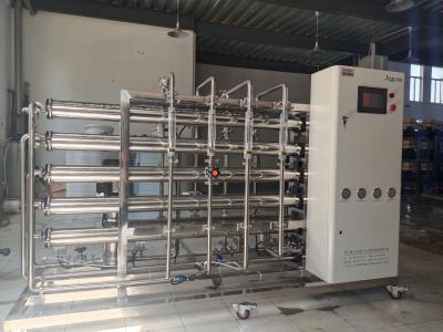 China Two Stage Reverse Osmosis Water Treatment System RO Plant 1000LPH Capacity 380V 5.5KW Stainless Steel for sale