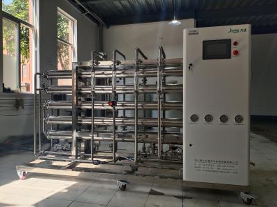 China Two Stage Reverse Osmosis Water Treatment System with 99% Desalination Rate for Cosmetics Manufacturing for sale