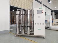 China 1000LPH Double Stage RO System with Stainless Steel Construction | 97-98% Desalting Rate | ≤10μs/cm Pure Water for sale