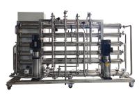 China Double Pass RO Water Treatment System 1000LPH with 9-Stage Filtration and ≥2.0 MPa Pressure for sale