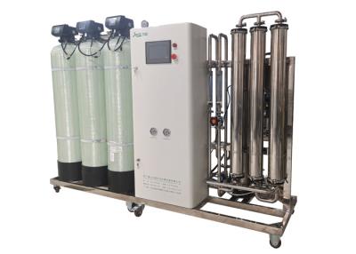 China Single Pass Reverse Osmosis Water Treatment System with 80% Recovery Rate and PLC Control for sale