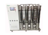 China Hospital Single Pass RO Water Plant 1500LPH with PLC Control and 4040 Membrane for Medical Water Purification for sale