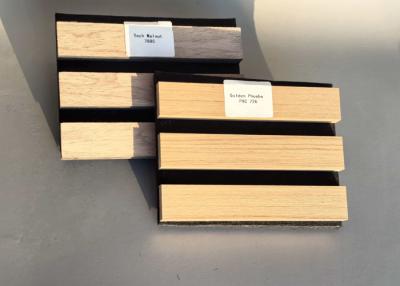 China Wooden Acoustic Wall Panels Natural Finish With Improved Sound Clarity for sale