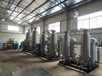 China Complete PSA  Nitrogen Generator System with Atlas Copcp Air Compressor Gas Storage Tank for sale