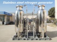 China Stainless steel  PSA nitrogen generator for food fresh packing / medicine filling for sale
