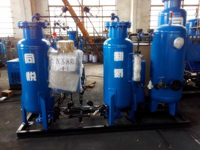 China Nitrogen PSA Generator Blue N2 Generation Plant 1.5-6.0 Mpa Outle Pressure for sale