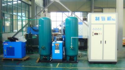 China High Pressure Nitrogen Generator With Atlas Copcp Air Compressor / Gas Storage Tank for sale