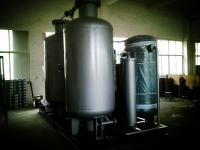 China High Pressure Nitrogen Generator With Atlas Copcp Air Compressor / Gas Storage Tank for sale