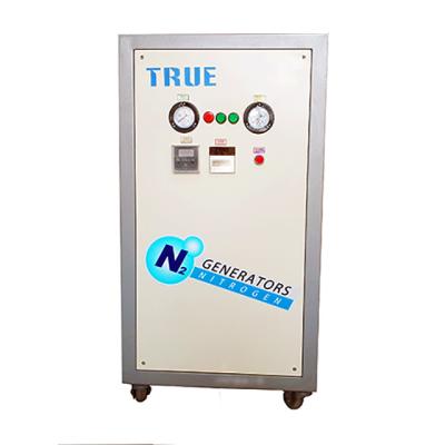 China Silver Small Capacity PSA Nitrogen Making Machine 0.1-0.65Mpa Outlet Pressure for sale