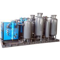 China Carbon Stainless Steel PSA Nitrogen Generator System Blue / White for sale