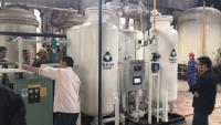 China Low Noise PSA Nitrogen Gas Generator Plant For Furnace Heating Treatment for sale