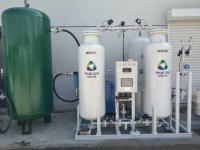 China Skid Mounted Oxygen Making Machine , Carbon Steel High Purity PSA Oxygen Generator for sale