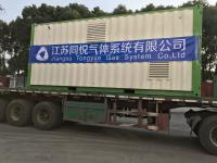 China 380v Carbon Steel Container Type PSA N2 Generator Working In Desert for sale