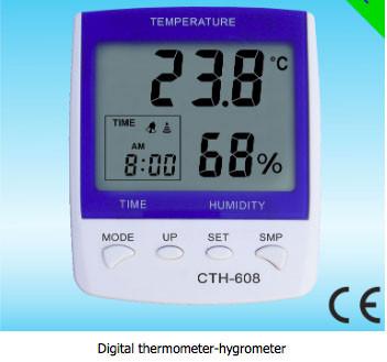 China 1.5V Indoor Temperature Humidity Meter for sale