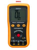 China 200M 600 Volt Commercial Electric Auto Ranging Multimeter for sale