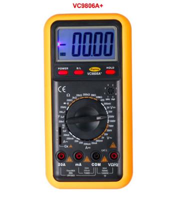China Digital Multitester Vc9806A+ portable type for sale