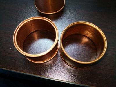 China OEM Precision Power Sprayed Brass Deep Drawn Metal Stamping Hub for sale