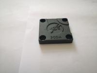 China Pickling Surface Powder Coating End Cap Aluminum Die Casting Parts for sale
