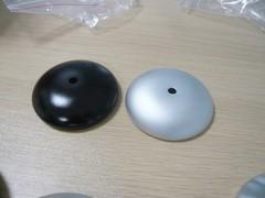 China Anodised Surface LED Lamp Cover Aluminum Spinning Parts for sale
