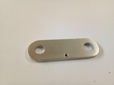 China OEM ODM Supported Backplate Aluminum Bending Services for sale
