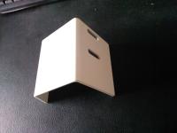 China White Powder Coating CNC Precision Metal Bending Stamping Parts for sale
