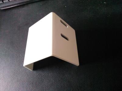 China White Powder Coating CNC Precision Metal Bending Stamping Parts for sale