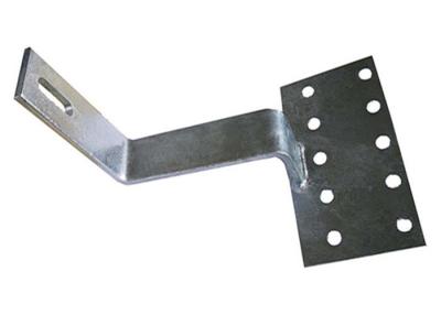China 5mm Q345 Welding Metal Stamping Service Solar Bracket for sale