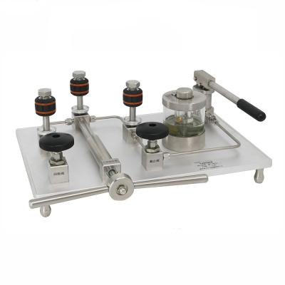China Water 70MPa ISO9001 High Pressure Calibration Pump for sale