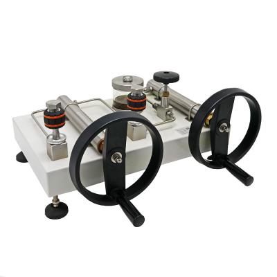 China 280MPa Manual High Pressure Oil Hydraulic Pump for Pressure Calibration 14kg for sale