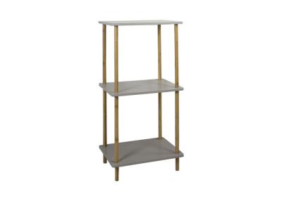 China BSCI 10KG Bamboo And MDF Multi 3 Tier Shelf For Bathroom for sale