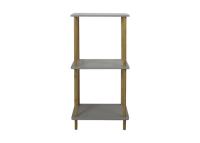 China BSCI 10KG Bamboo And MDF Multi 3 Tier Shelf For Bathroom for sale