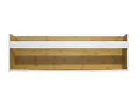 China 15KG 80cm Wide Wall Hanging Wooden Rack for sale