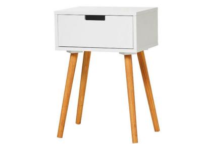 China 60cm Height Wood Bedside Table for sale