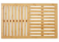 China 70KG 2.4cm Thickness Full Bamboo Shower Anti Slip Pads for sale