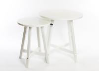 China Knock Down 15KG MDF Side Tables For Bedroom for sale