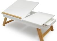 China BSCI 20cm High White Writing Desk Desk For Bedroom for sale