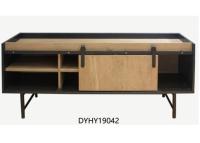 China 140cm Width 40cm Depth  Brown And Black Modern TV Stand for sale