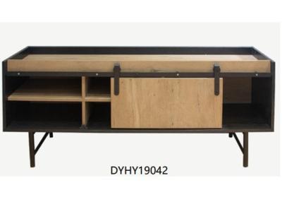 China 140cm Width 40cm Depth  Brown And Black Modern TV Stand for sale