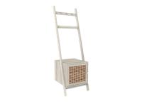 China 140cm High Coat Rack With Shoe Bench for sale