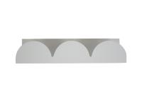 China 10mm Width 12cm Height Wall Mount Rack Shelf For Plant for sale