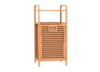 China 20KG 30cm Width Natural Color Wooden Laundry Basket for sale