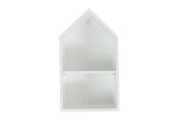 China BSCI 5KG House Shaped Shelf For Study Room for sale