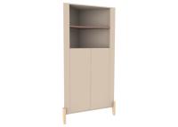 China 150cm Height 70cm Width MDF Storage Cabinet For Bedroom for sale
