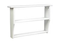 China MDF 15KG Multi Tier MDF White Shelf For Living Room for sale