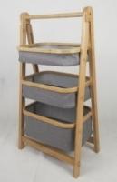 China BSCI Knock Down 3 Tier Laundry Basket With Drawers for sale