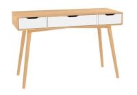 China 40KG Height 76cm Bamboo Writing Desk With PVC Veneer for sale