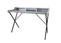 China Wood Grain 90cm High 40KG Bamboo Writing Desk for sale