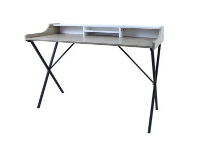 China Wood Grain 90cm High 40KG Bamboo Writing Desk for sale