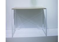 China 90cm Length 74cm Height Bamboo Writing Desk For Study for sale